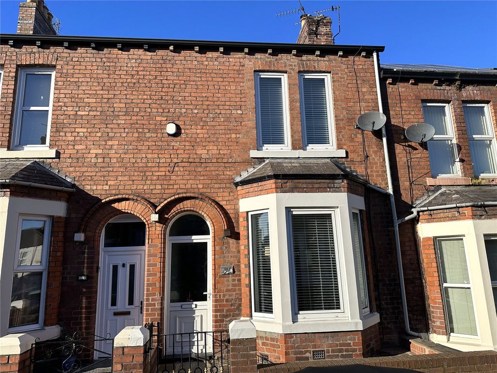 3 Bed Terraced House For Sale In Blackwell Road Carlisle Ca2 £140 000