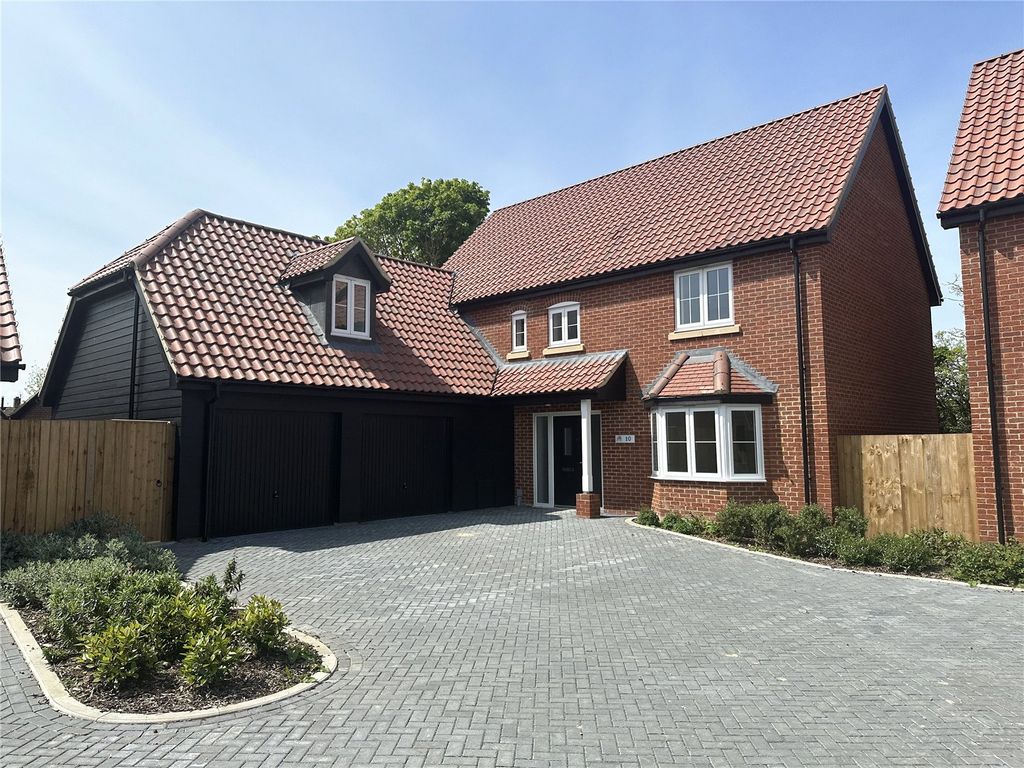 New home, 5 bed detached house for sale in The Paddocks, Blofield Heath ...