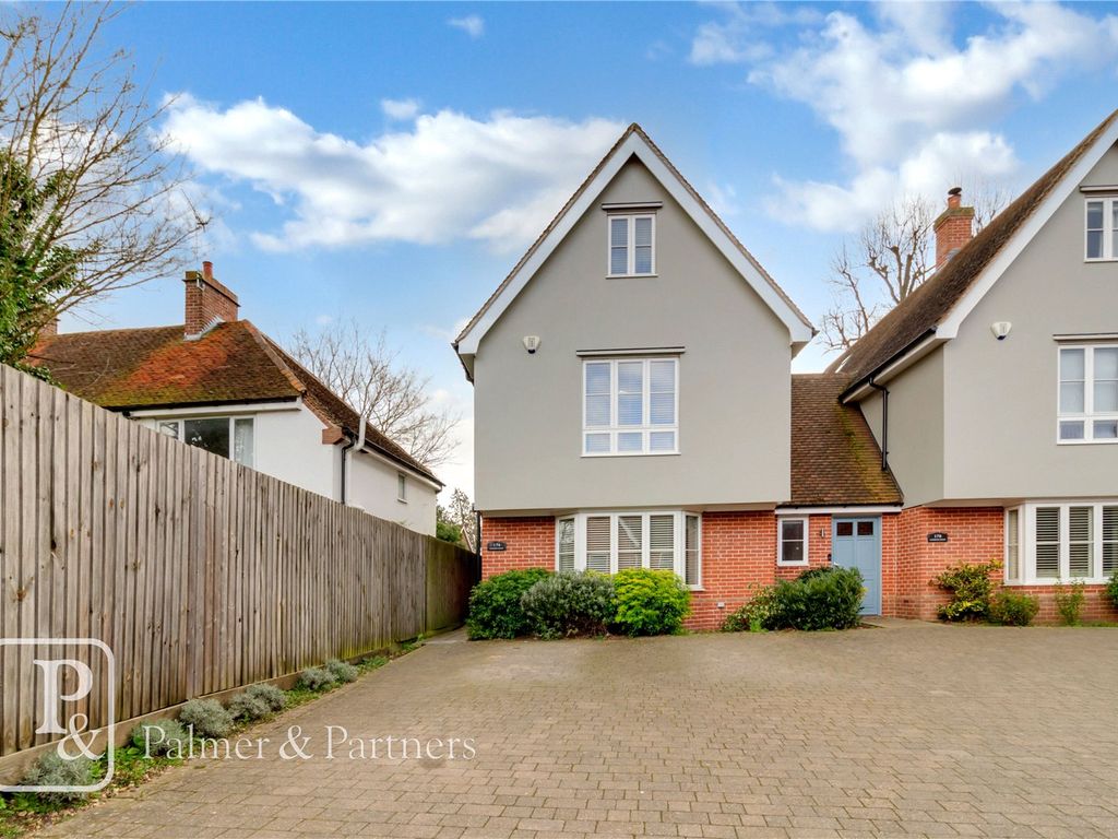 4 Bed Link Detached House For Sale In Lexden Road Lexden Colchester