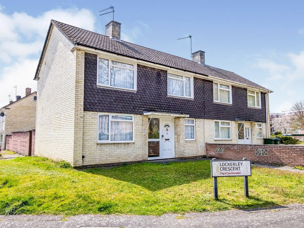 3 bed semi-detached house for sale in Lockerley Crescent, Maybush ...