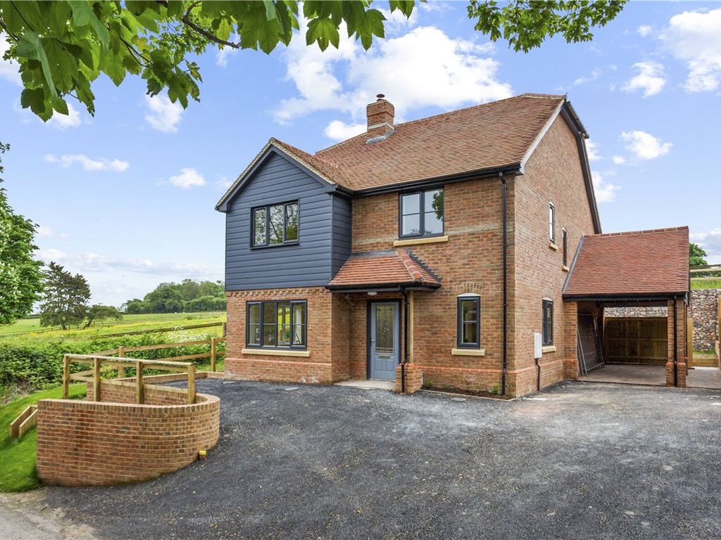 New home, 4 bed detached house for sale in Manor Lane, Baydon ...