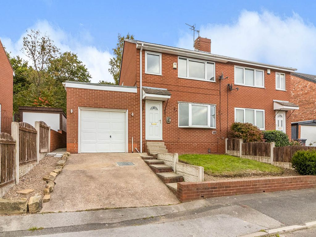 3 bed semi-detached house for sale in Oaklea Close, Staincross ...