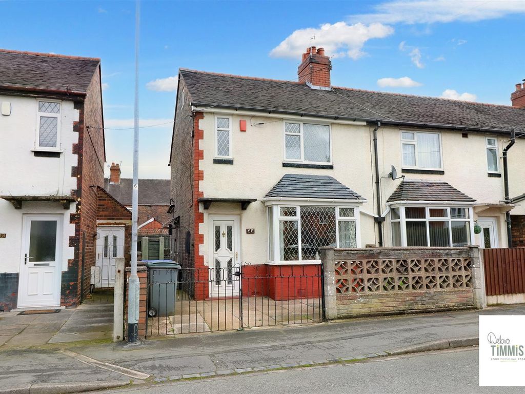 2 Bed Semi Detached House For Sale In Leonard Avenue Baddeley Green