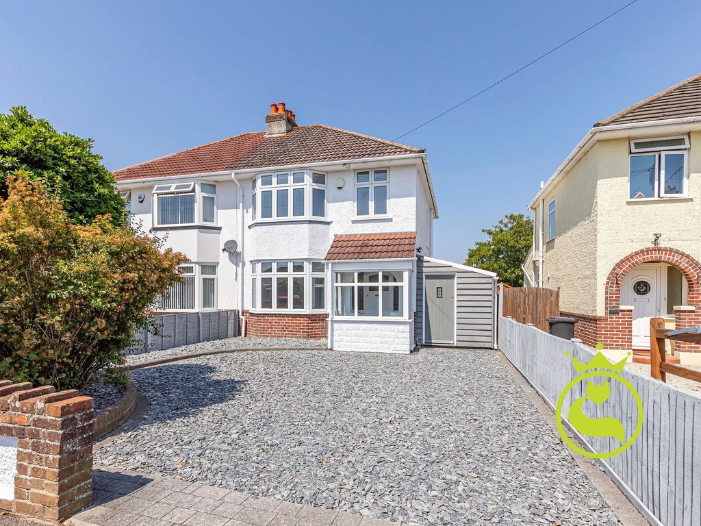 3 bed semi-detached house for sale in Sark Road, Poole BH12 - Zoopla