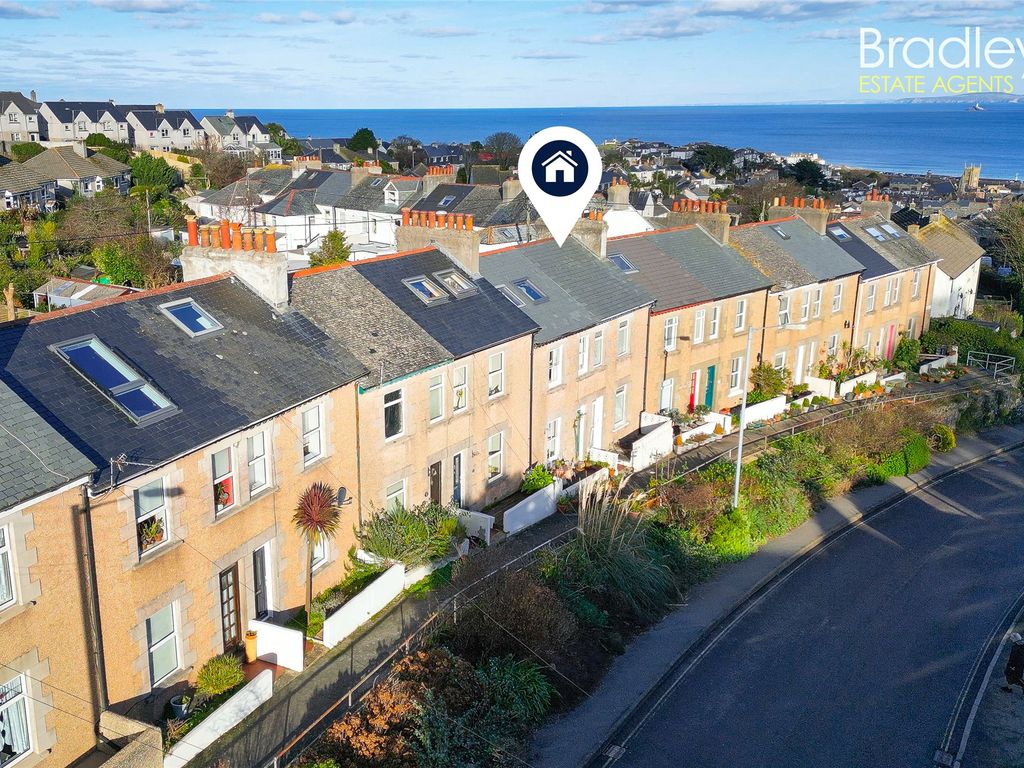 3 bed terraced house for sale in Nanjivey Terrace, St. Ives, Cornwall ...