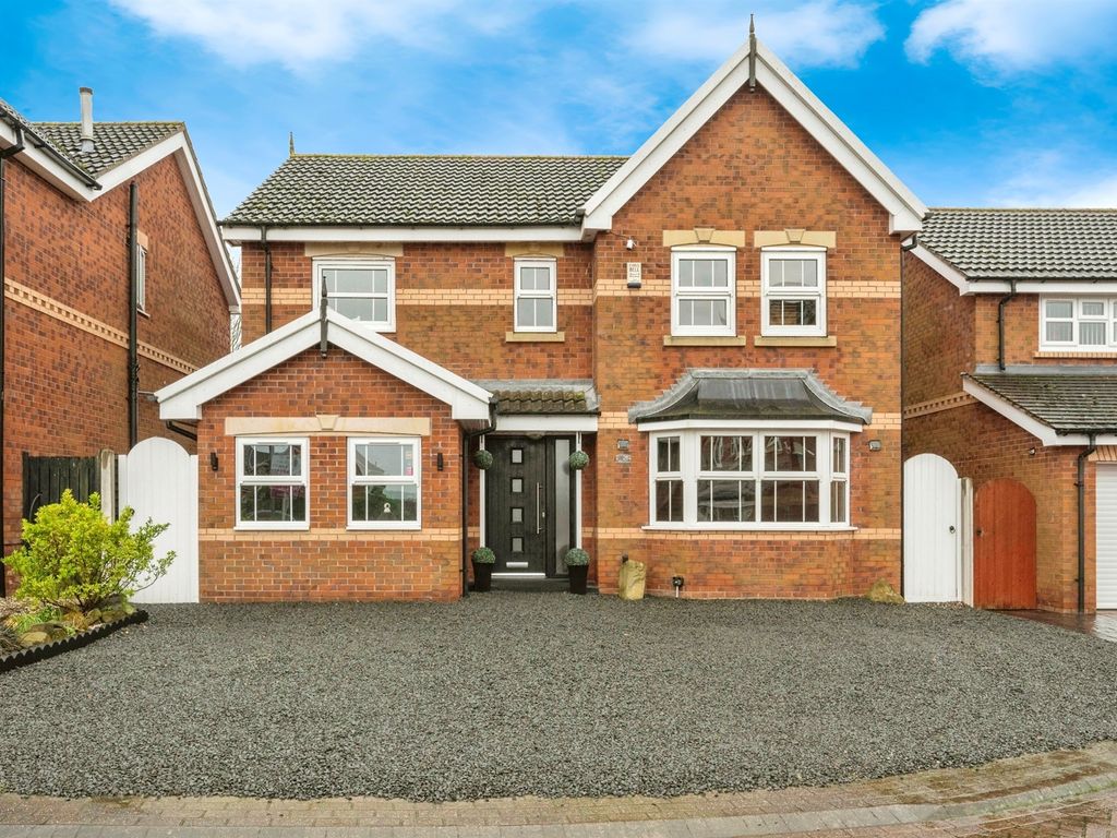 4 bed detached house for sale in Springwood Grove, Thurnscoe, Rotherham ...