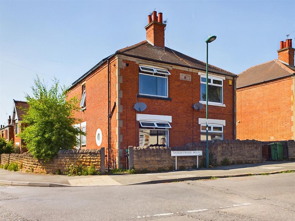3 bed semi-detached house for sale in Thorneywood Mount, Nottingham NG3 ...