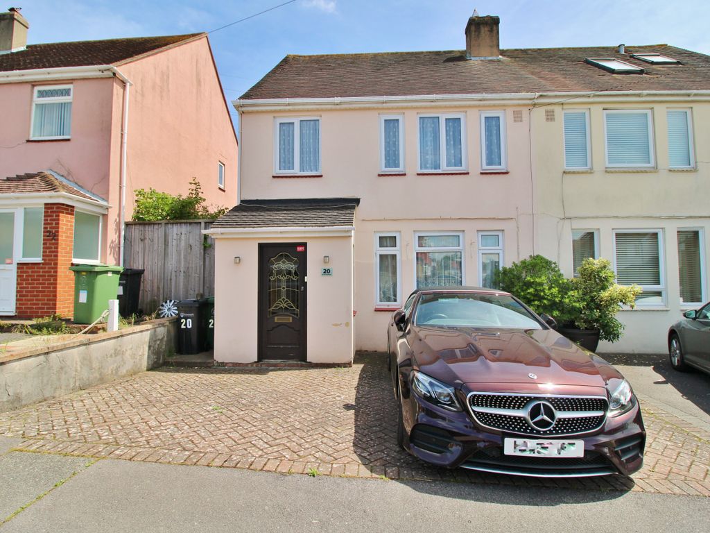 3 bed semi-detached house for sale in Winterhill Road, Cosham ...