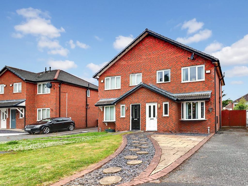 3 bed semi-detached house for sale in Russet Close, Crewe CW1, £210,000 ...