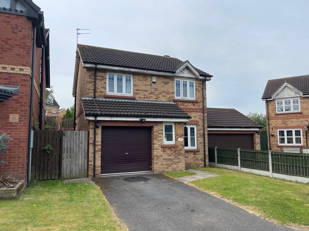 3 bed detached house to rent in Hampole Drive, Thurnscoe, Rotherham S63 ...