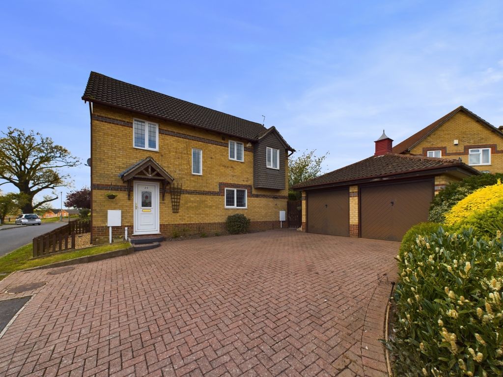 4 bed detached house for sale in Christie Way, Kettering NN15, £325,000 ...