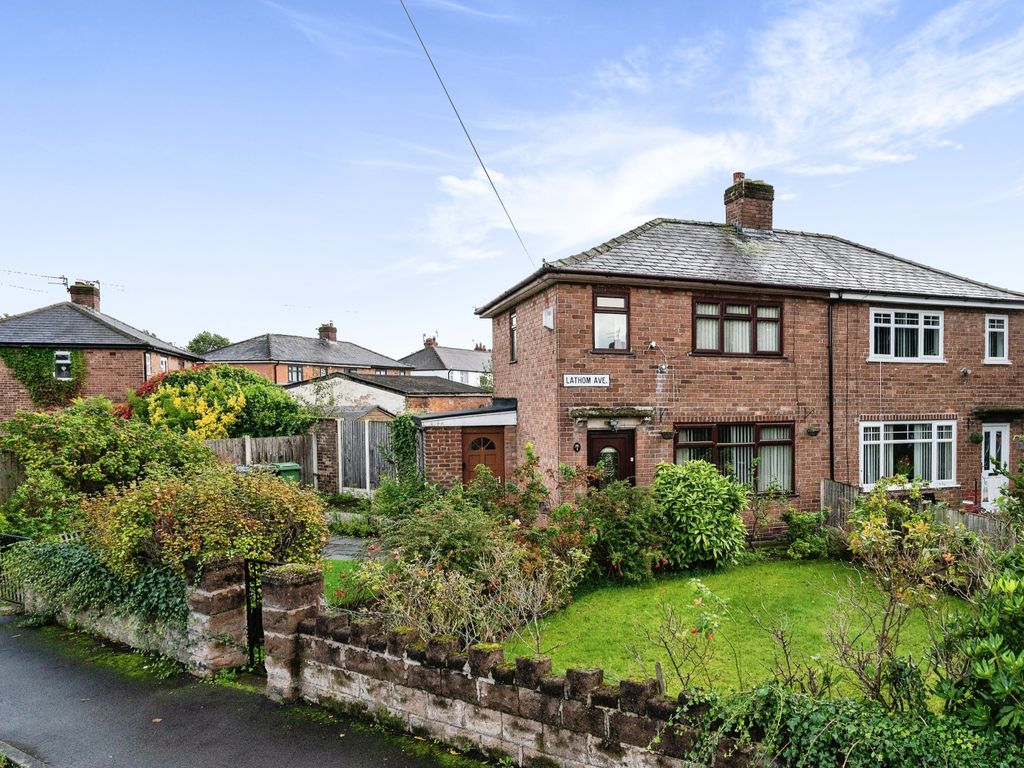 2 Bed Semi Detached House For Sale In Lathom Avenue Warrington