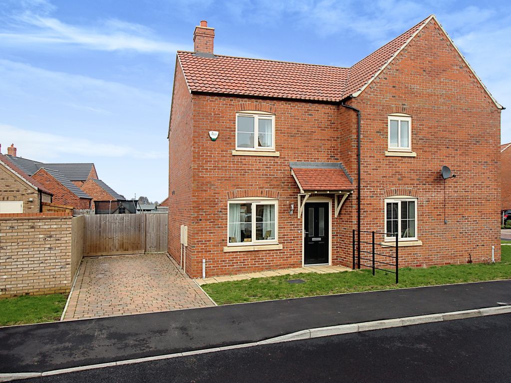 2 bed semi-detached house for sale in Top Farm Avenue, Navenby, Lincoln ...