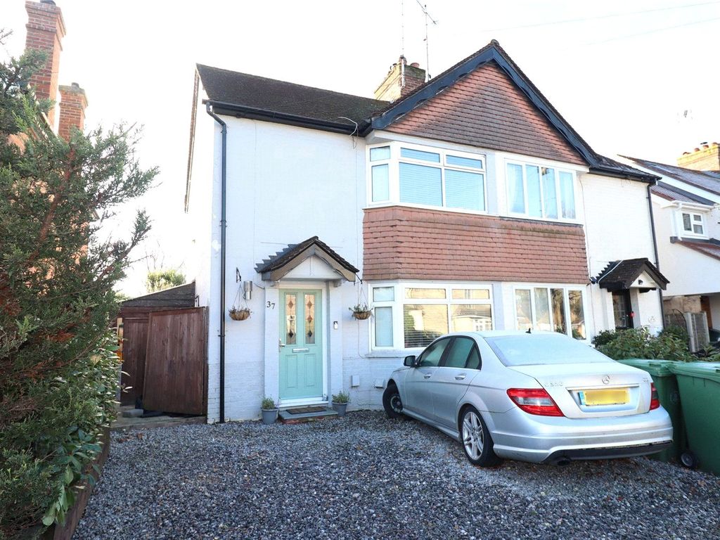 2 bed semi-detached house for sale in Crabtree Road, Camberley, Surrey ...