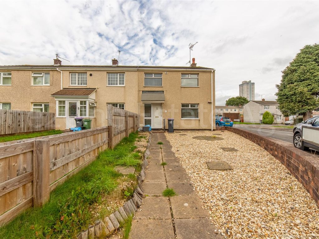 3 bed end terrace house for sale in Llewellyn Road, Cwmbran NP44, £ ...