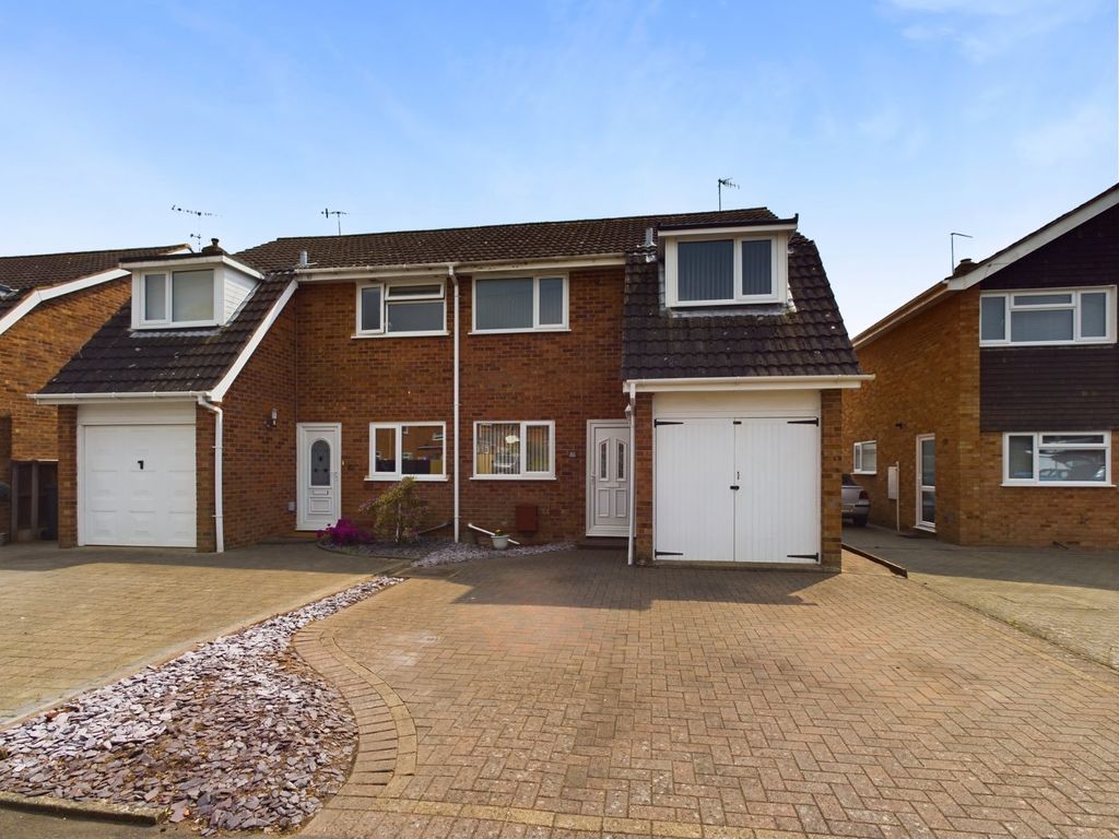 3 bed semi-detached house for sale in Canada Way, Worcester ...