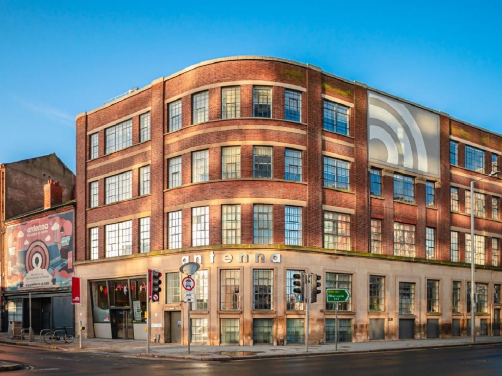 Antenna, Beck Street, Creative Quarter, Nottingham, Nottinghamshire NG1 ...