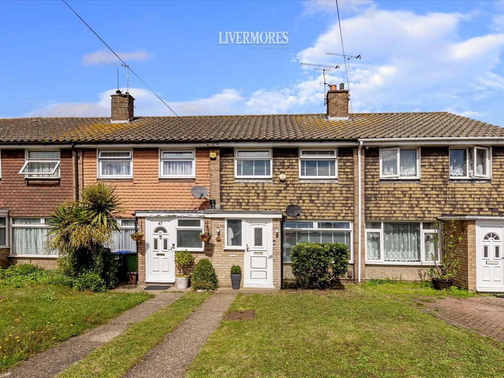 3 bed terraced house for sale in Mayplace Avenue, Crayford, Dartford DA1, £375,000 - Zoopla