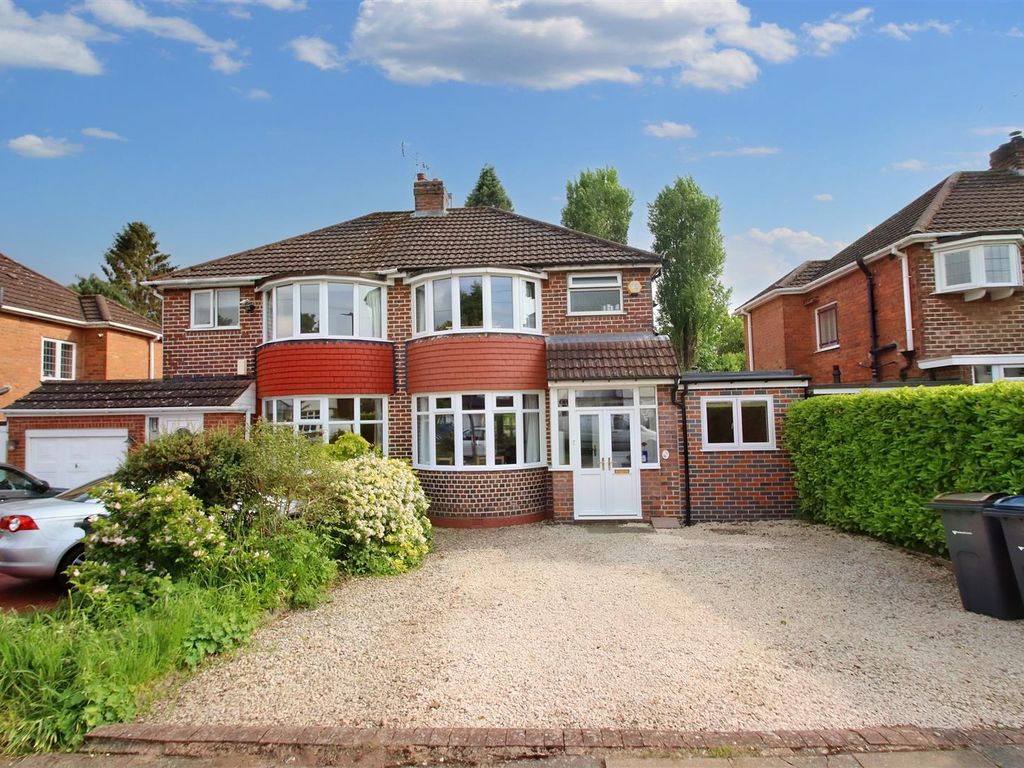 3 Bed Semi Detached House For Sale In Osmaston Road Harborne