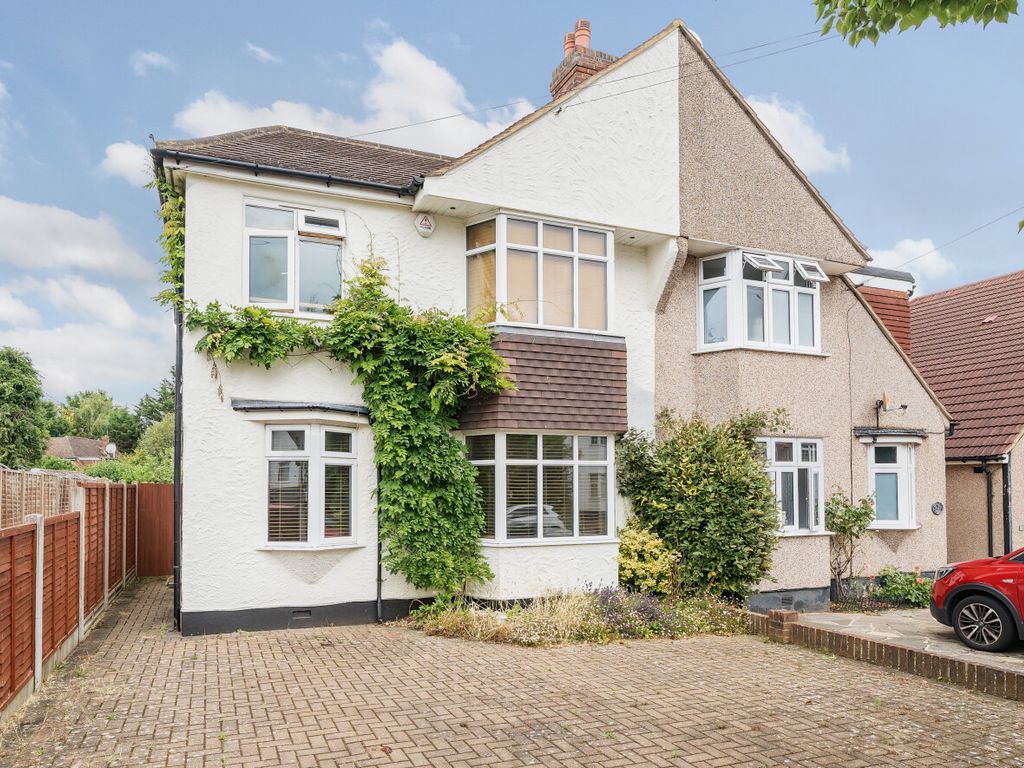 4 bed semi-detached house to rent in Bark Hart Road, Orpington BR6, £ ...