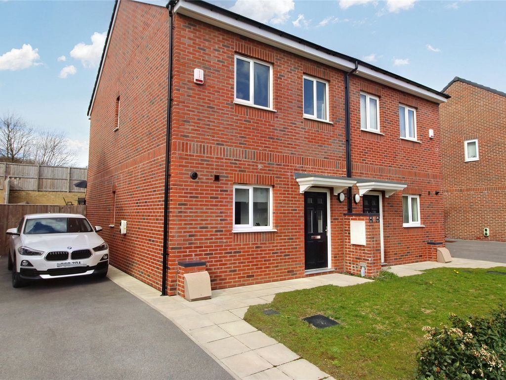 2 bed semi-detached house for sale in Wykebeck Mount, Leeds, West ...