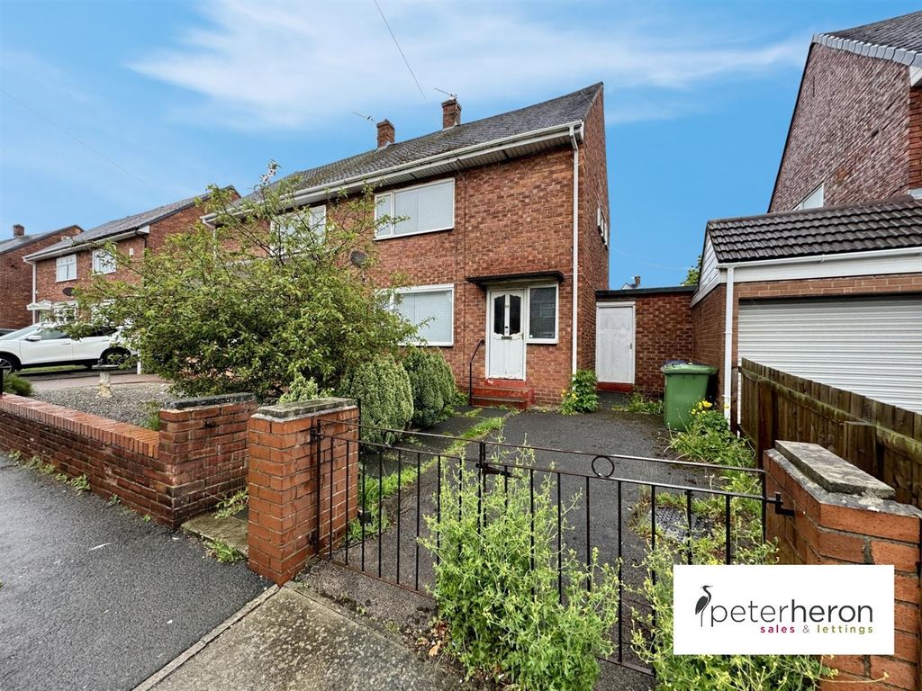 2 bed semi-detached house for sale in Grindon Lane, Springwell ...
