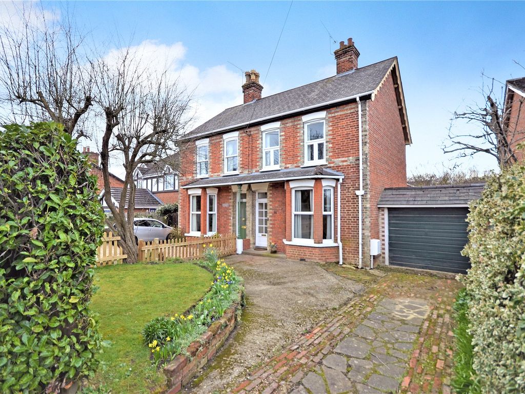 3 bed semi-detached house for sale in Oxenden Road, Tongham, Farnham ...