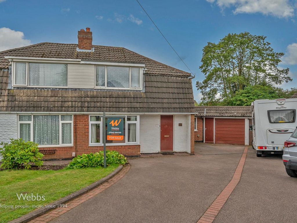 4 bed semi-detached house for sale in Thorpe Close, Chase Terrace ...