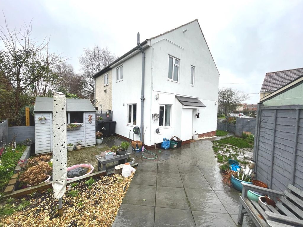 2 bed semi-detached house for sale in Farm Road, Street BA16, £235,000 ...