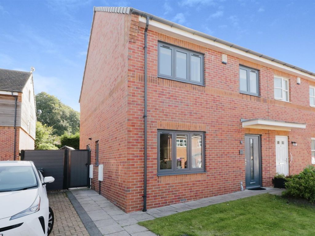 3 bed semi-detached house for sale in Cherry Tree Place, Wath Upon ...