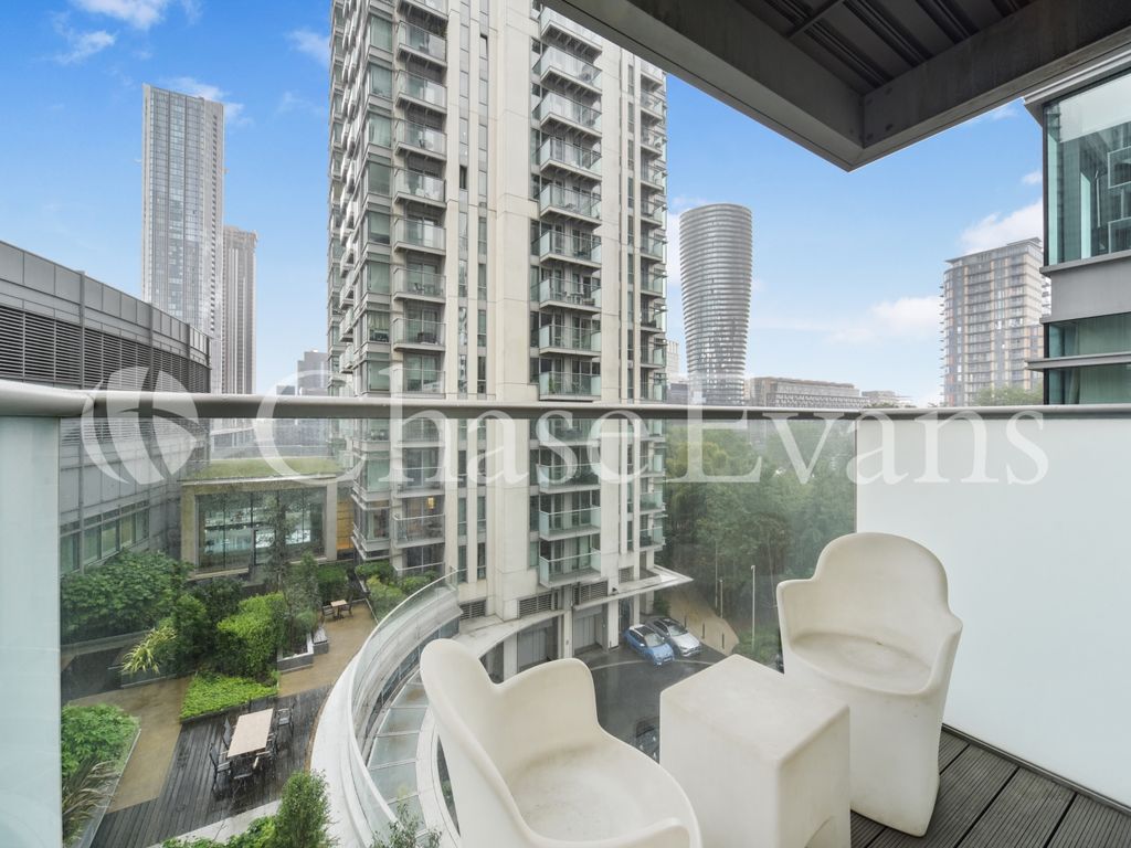 1 bed flat for sale in West Tower, Pan Peninsula, Canary Wharf E14, £ ...