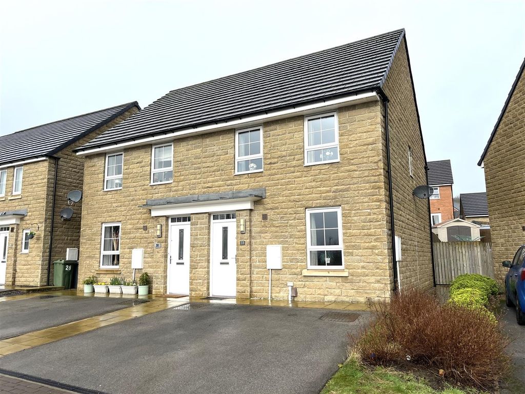 3 Bed Semi Detached House For Sale In Poppy Gardens Meltham Holmfirth