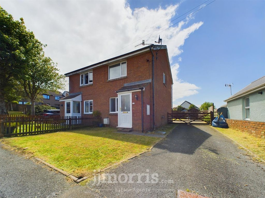 2 bed semi-detached house for sale in Penwallis, Fishguard SA65, £ ...