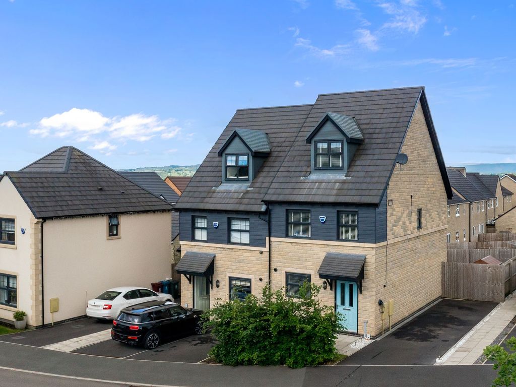 3 bed semi-detached house for sale in Higher Standen Drive, Clitheroe ...