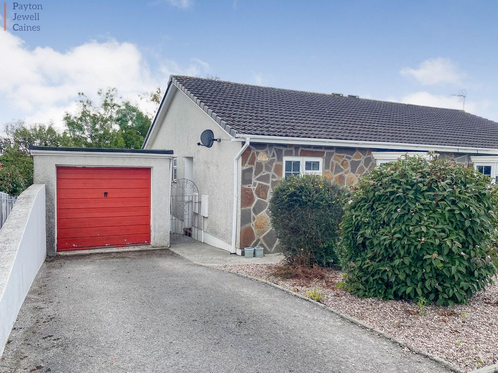 2 bed semi-detached bungalow for sale in Ty Gwyn Drive, Brackla ...
