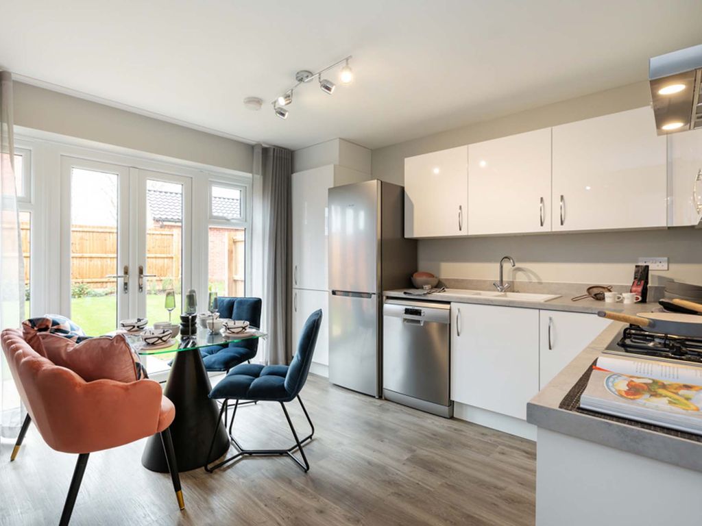 New home, 3 bed terraced house for sale in "The Birchwood" at Crocus ...