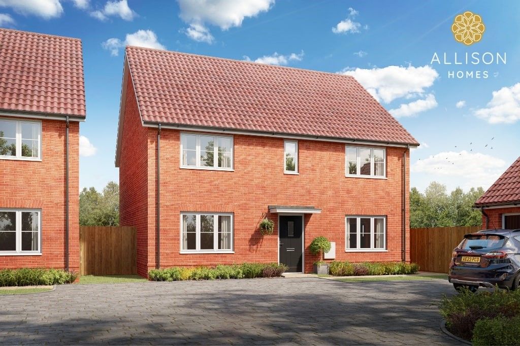 New home, 4 bed detached house for sale in Stowmarket Road, Needham ...