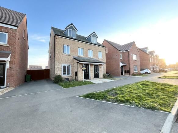 3 bed semi-detached house for sale in Constantine Drive, Cardea ...