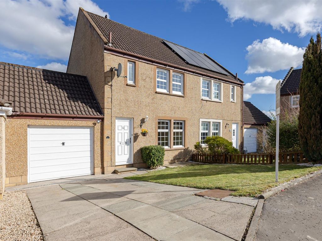 3 bed semi-detached house for sale in Miller Place, Airth, Falkirk FK2 ...