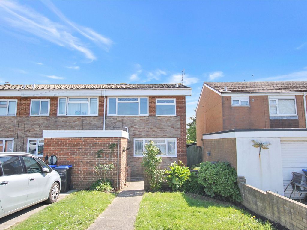 2 bed end terrace house for sale in Brookdean Road, Worthing BN11, £ ...