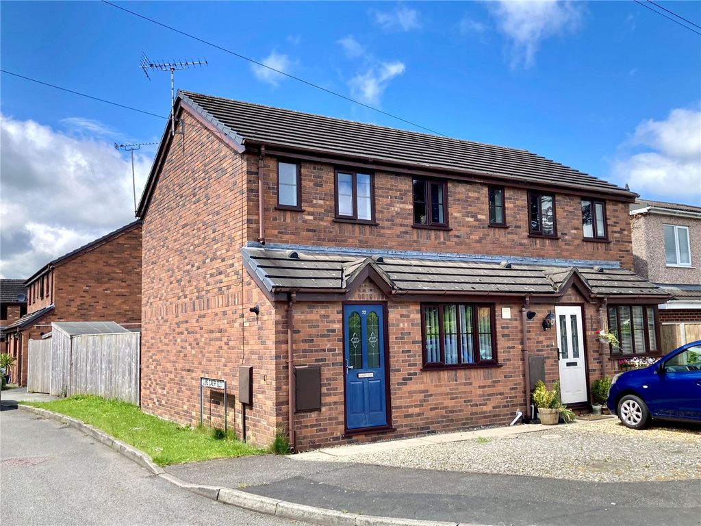 2 bed semi-detached house for sale in New Brighton Road, Sychdyn, Mold ...