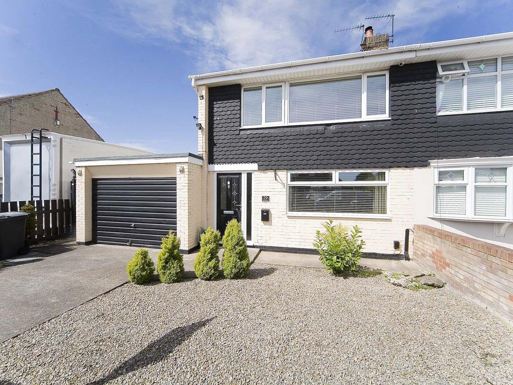 3 bed semi-detached house for sale in Queensland Road, Hartlepool TS25 ...