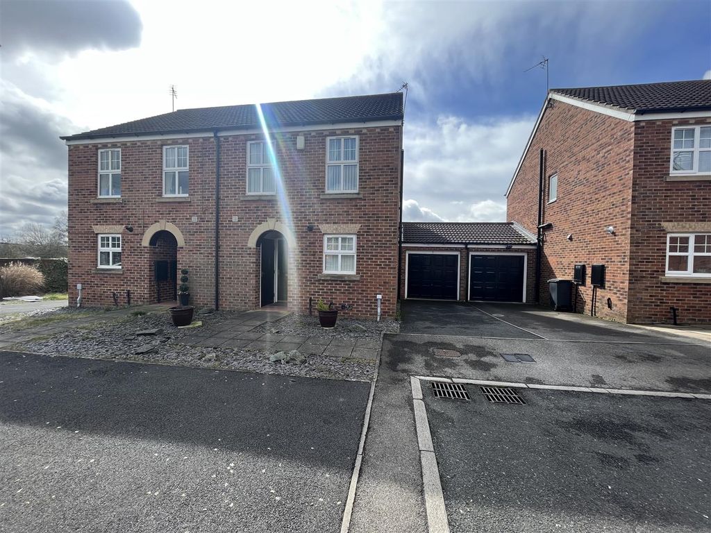 3 bed semi-detached house for sale in Brown Court, Crook DL15 - Zoopla