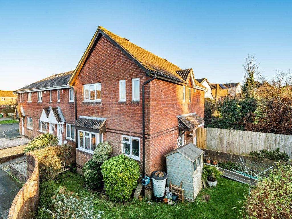 2 bed terraced house for sale in Doddridge Close, Plymouth, Devon PL9 ...