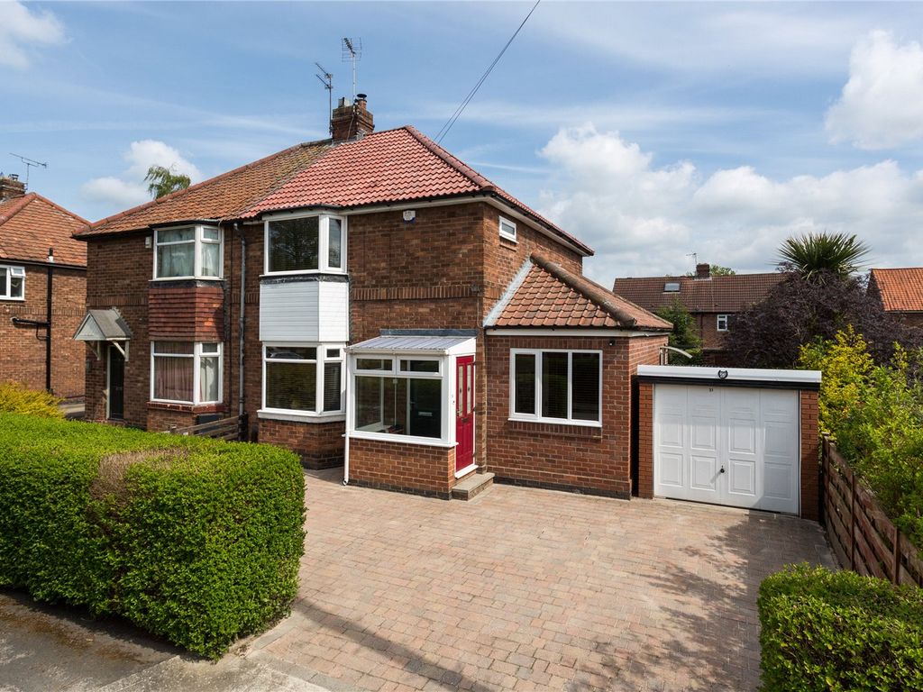 3 bed semi-detached house for sale in Lister Way, York, North Yorkshire ...