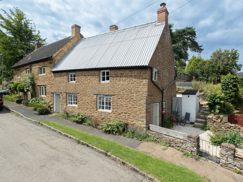 2 bed semi-detached house for sale in The Cottage Bunkers Hill, Badby ...