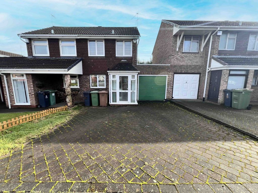 2 bed semi-detached house for sale in Oakridge Drive, Willenhall WV12 ...