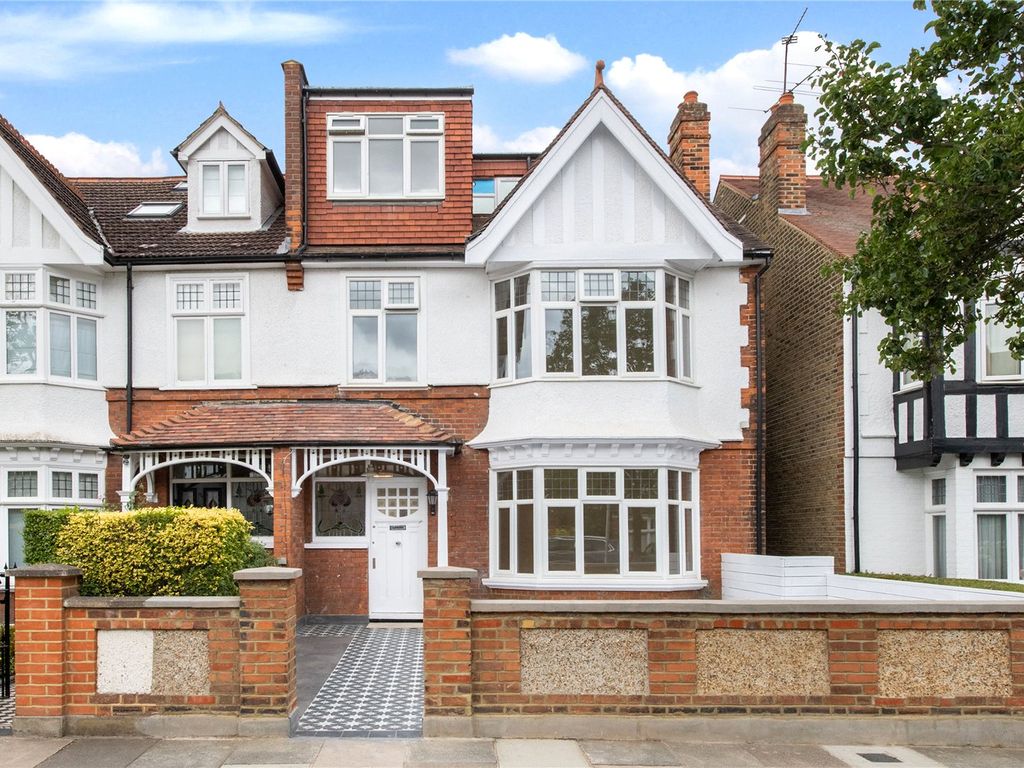 8 bed semi-detached house to rent in Madrid Road, Barnes, London SW13 ...