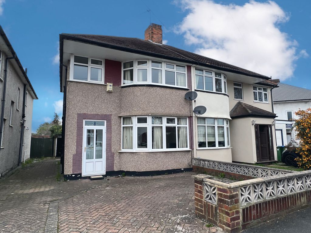 3 bed semi-detached house for sale in Glengall Road, Bexleyheath DA7 ...