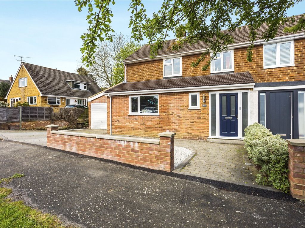3 bed semi-detached house for sale in Fir Close, Fleet, Hampshire GU51 ...